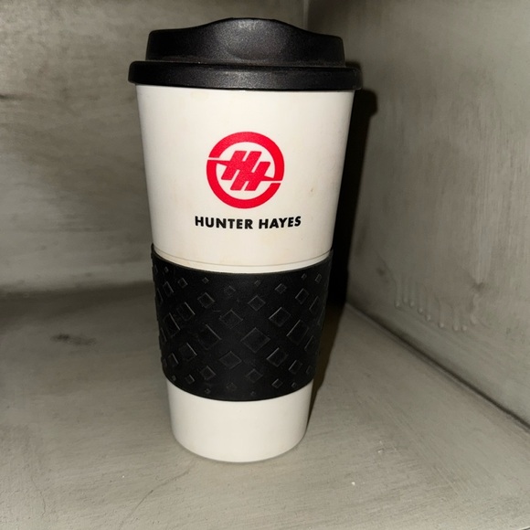 Dining | Hunter Hayes Double Sided Logo Coffee Cup With Black Lid By ...